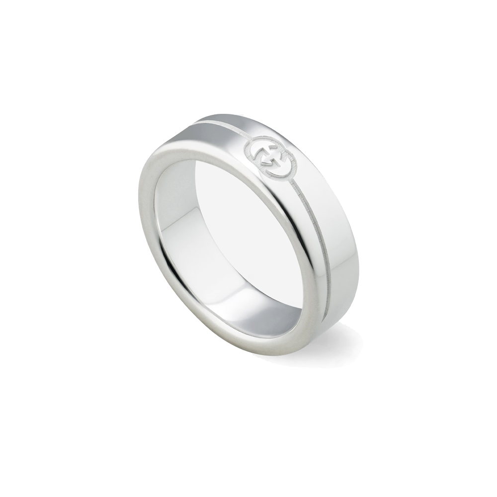 Gucci Interlocking Diagonal Ring Size 17 – Lunn's Jewellers