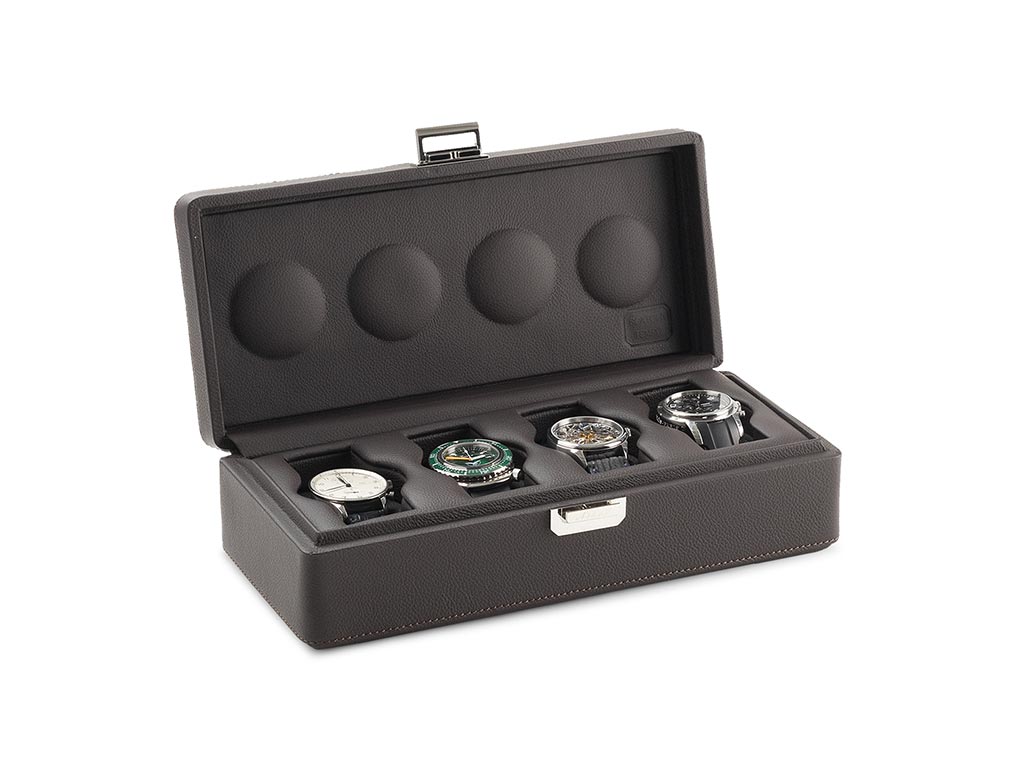 Valigetta 4 Chocolate Watch Case – Lunn's Jewellers